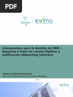 VigiFlow: Gestión de Reportes RAM/ESAVI | PDF | Software | Informática