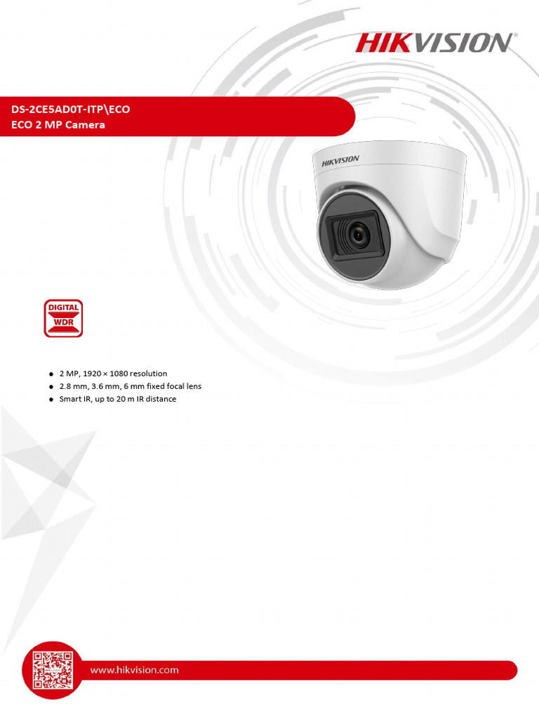 Hikvision 2mp Dome Camera | PDF