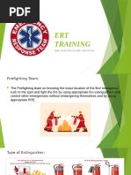 ERT Members Roles & Responsibilities | PDF | Firefighting | First Aid