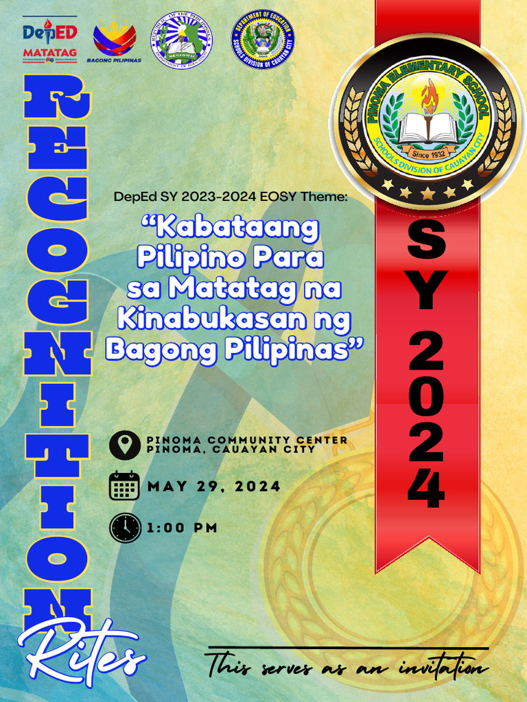 Recognition Rites Program | PDF | Philippines