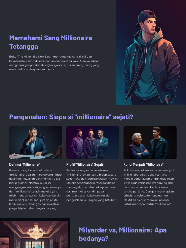 The Millionaire Next Door Thomas J Stanley and William D Danko | PDF