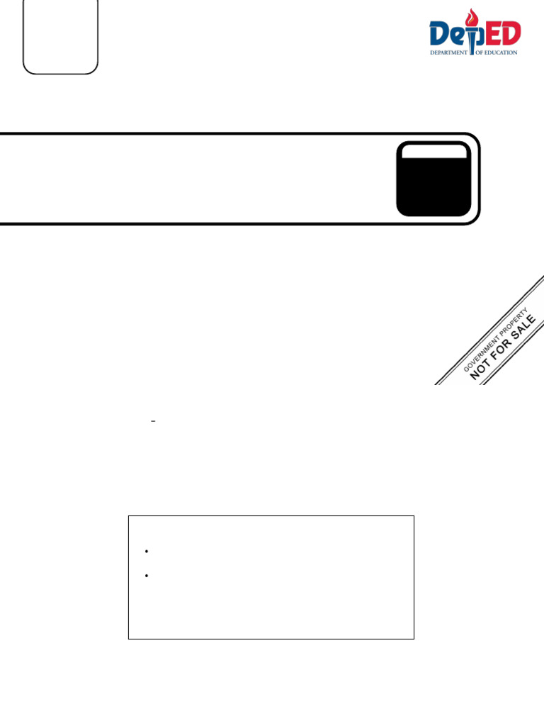 Q1-Q3 LE TLE-IA-Electronic and Electrical Servicing 9-10 Lesson 3 Week ...