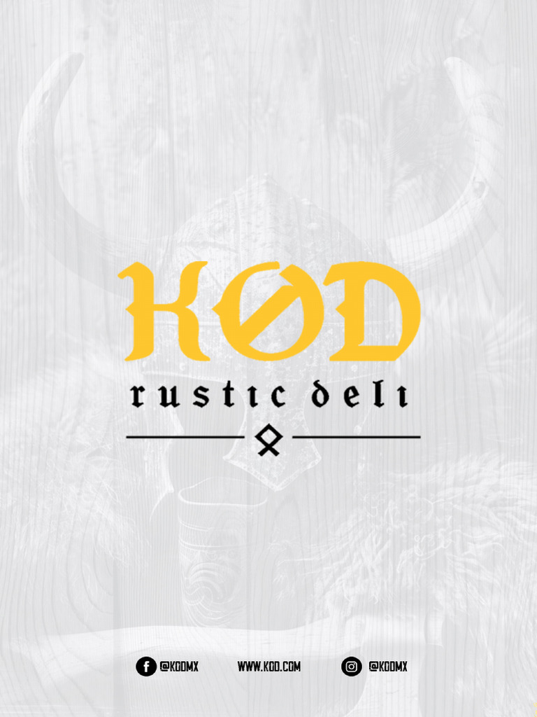 Menu KOD Mayo F | PDF