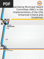 DILG LP Advisory - Revised Implementation Schedule of LTIA CY 2025 | PDF