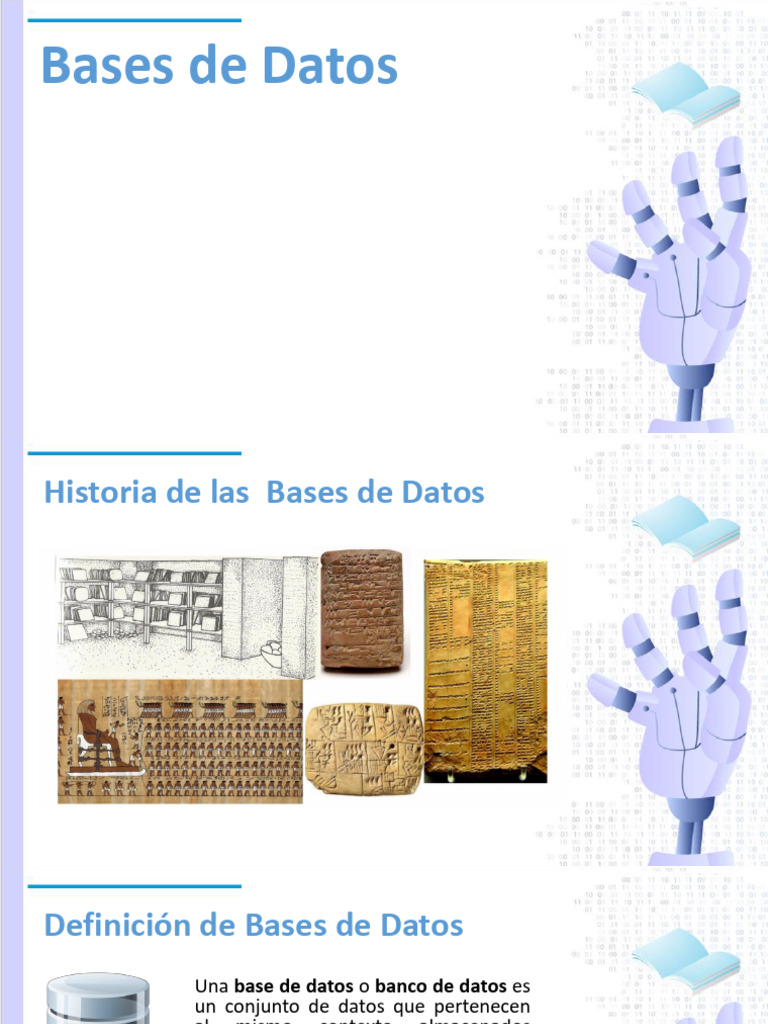 Bases de Datos - Introduccion | PDF | Bases de datos | No Sql