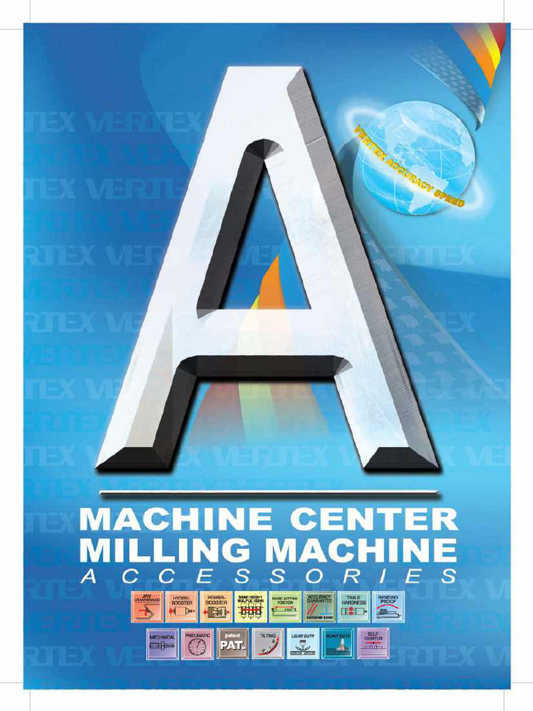 VERTEX Machine Center Milling Machine | PDF