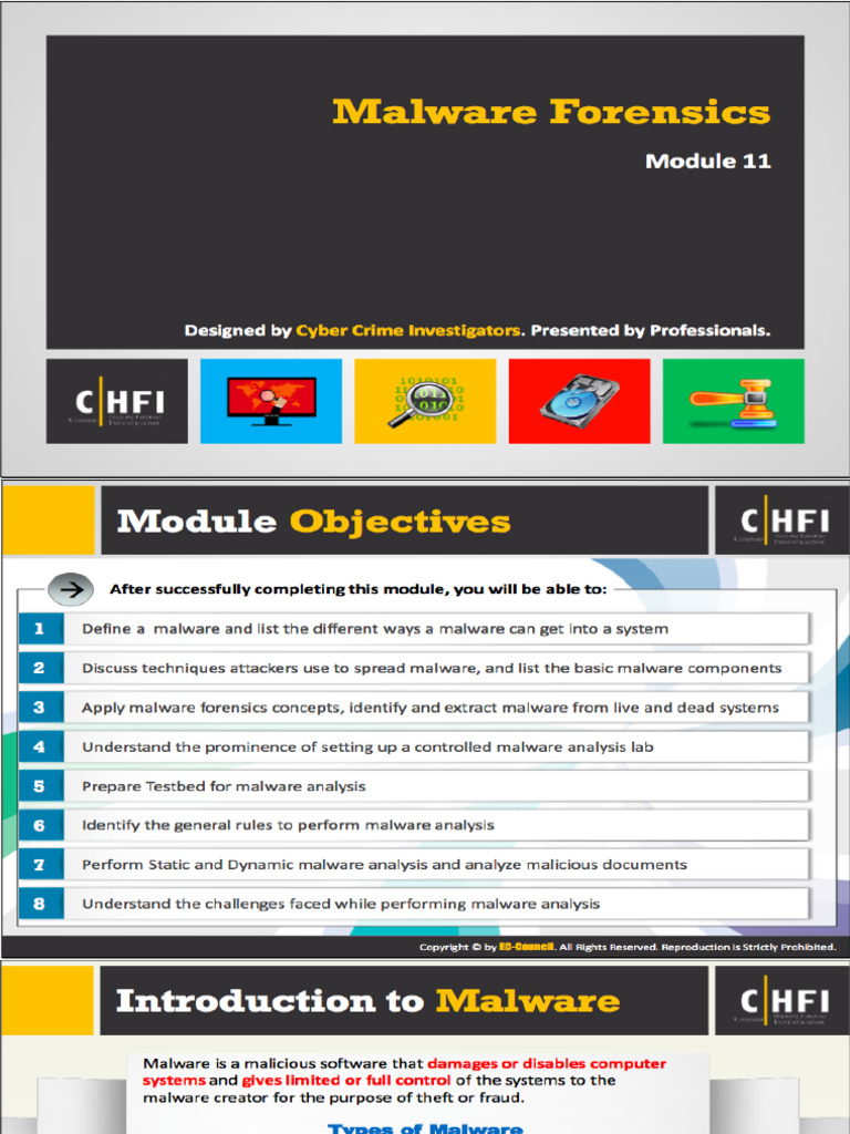 Module 11 Malware Forensic | PDF