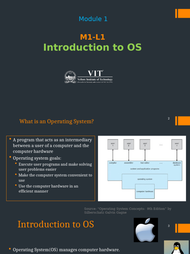 Overview of Operating Systems Concepts | PDF | Kernel (Operating System ...