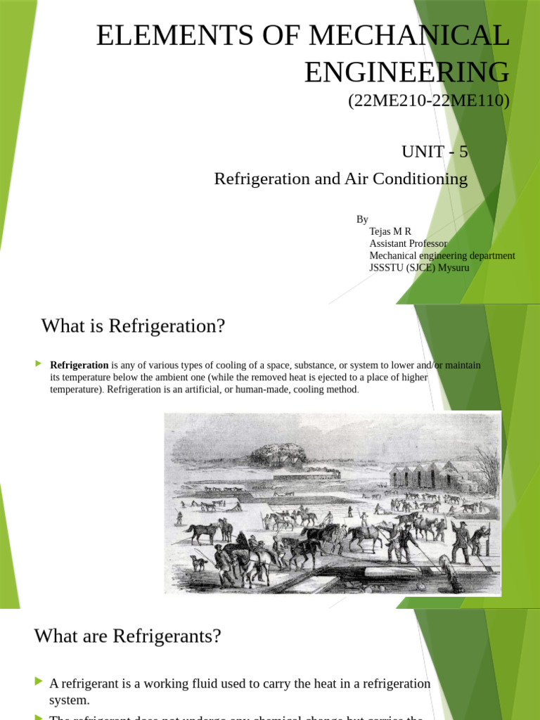 EME Refrigeration | PDF | Refrigeration | Air Conditioning
