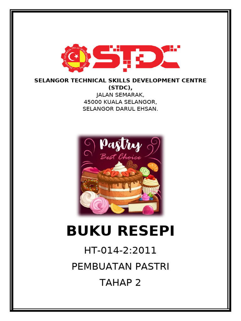 Buku Resepi Pastri SKM 2 | PDF