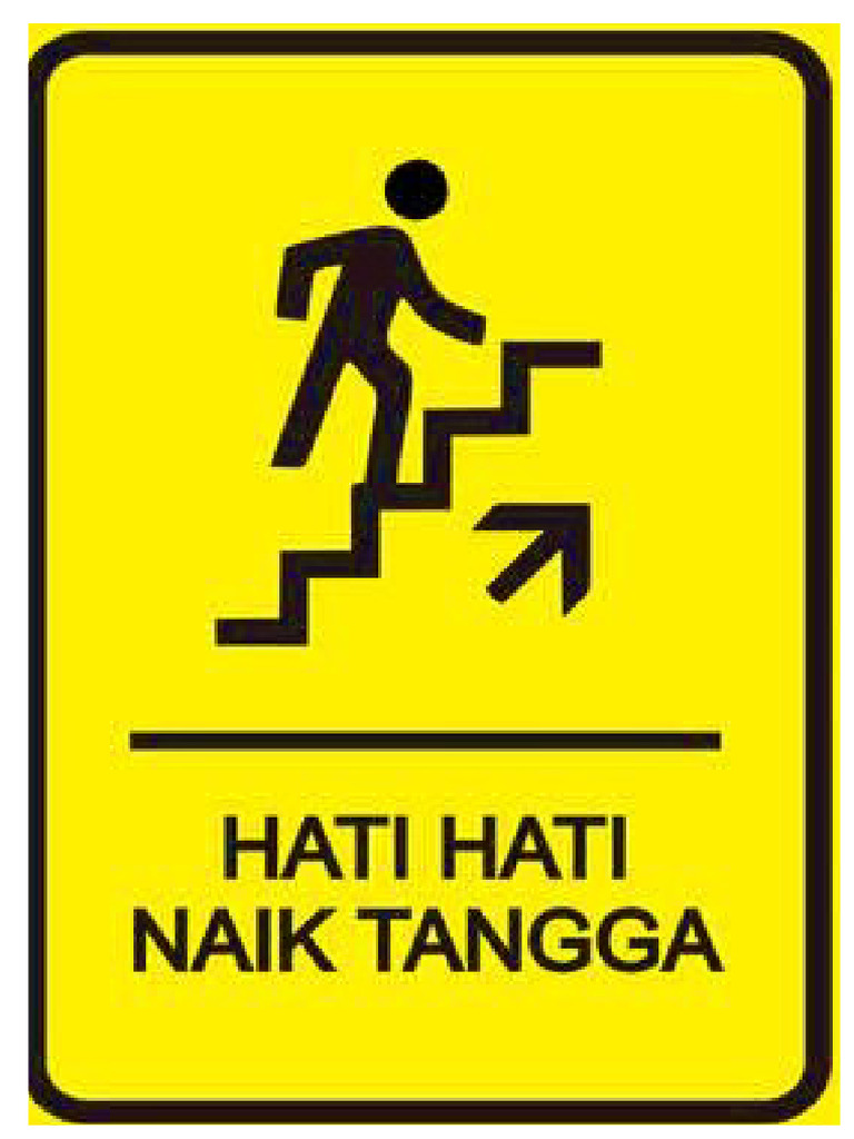 Tanda Tangga Naik Turun | PDF