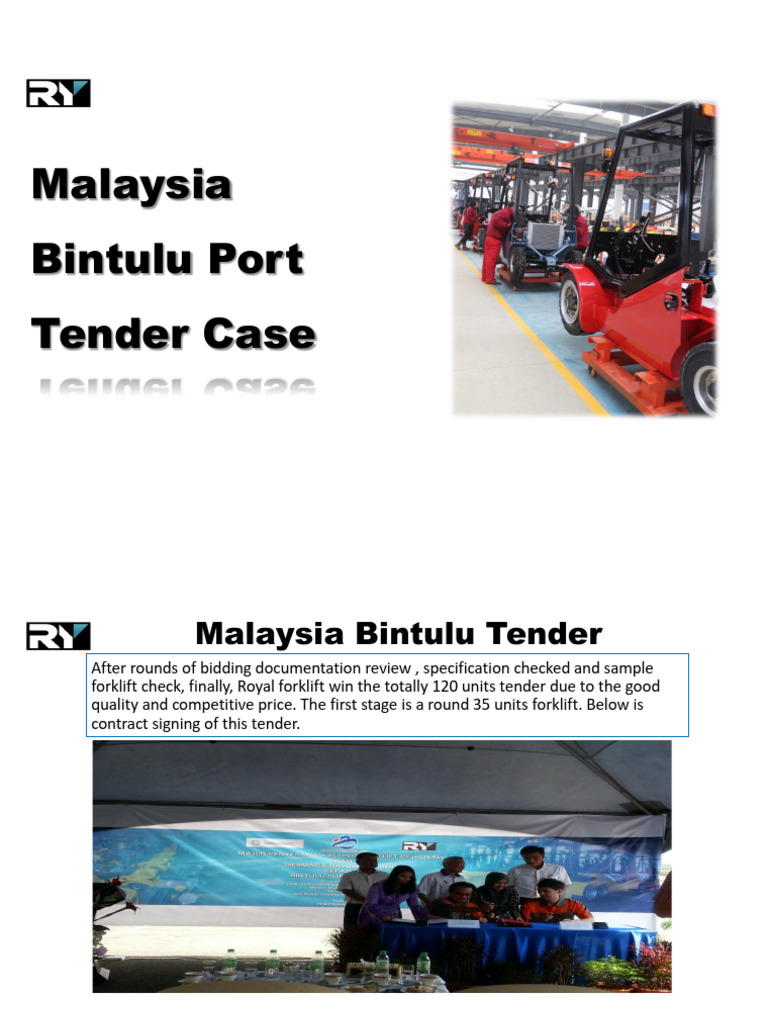 Malaysia Bintulu Port Tender Case | PDF