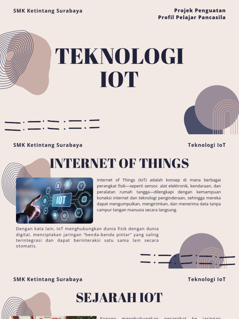 Materi P5 - Teknologi IoT | PDF
