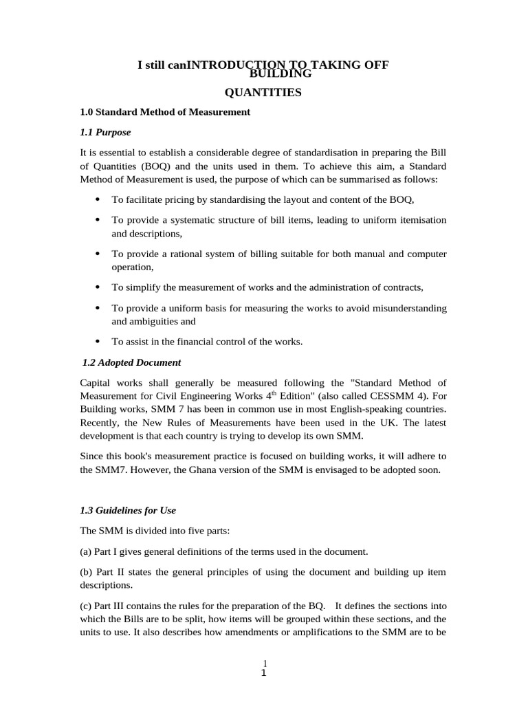 An Introduction To Taking-Off Qties 2 | PDF | Length | Multiplication