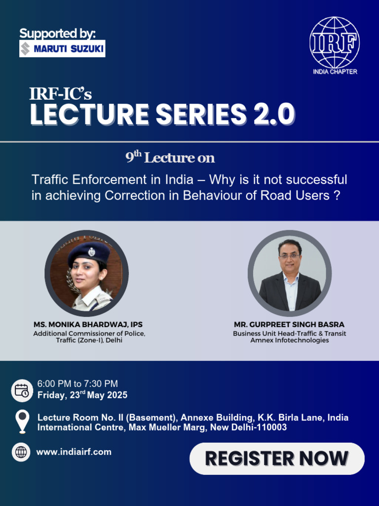 IRF-IC's 9th Lecture Flyer | PDF