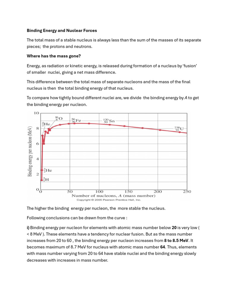 2 Nuclear Binding Energy | PDF | Atomic Nucleus | Nuclear Physics
