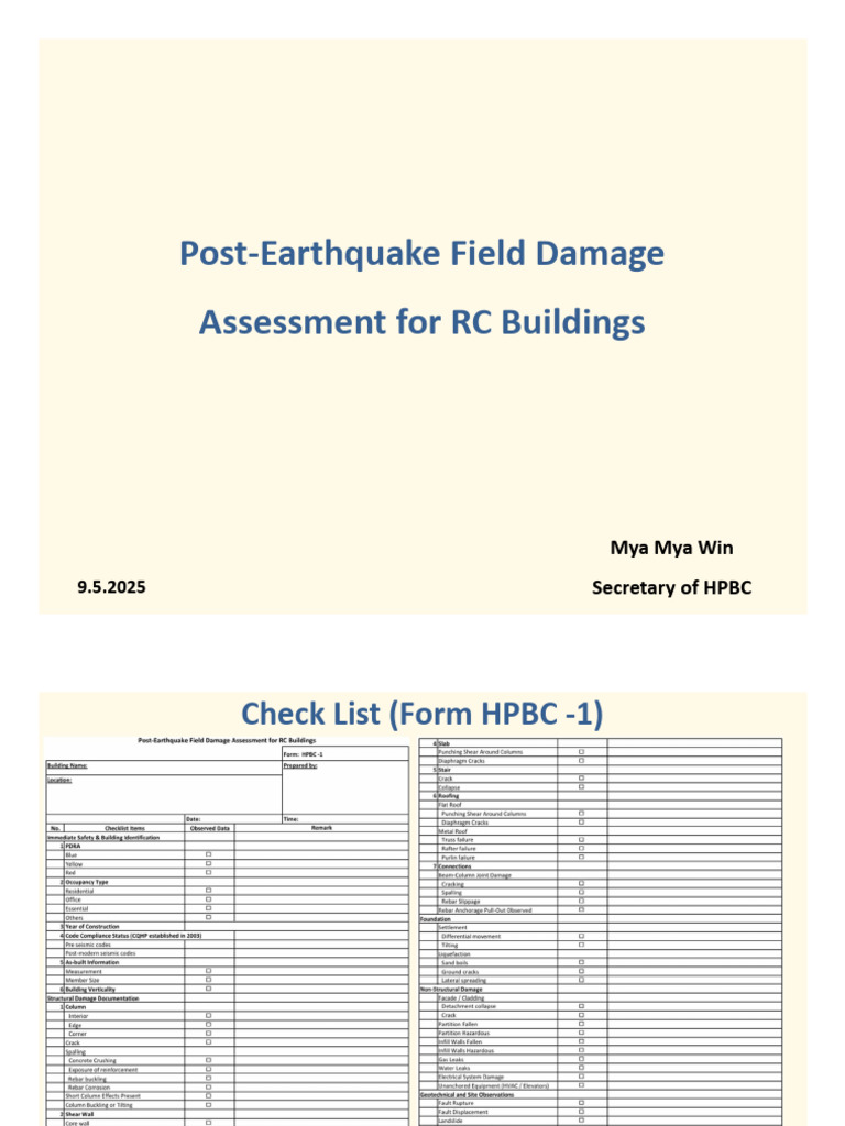 Checklist PDF 563a6f37 4a3a 4acf Aa27 0462a6bab223 | PDF | Concrete ...