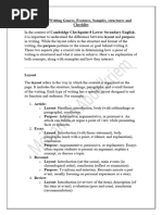 IGCSE English Writing Formats | PDF