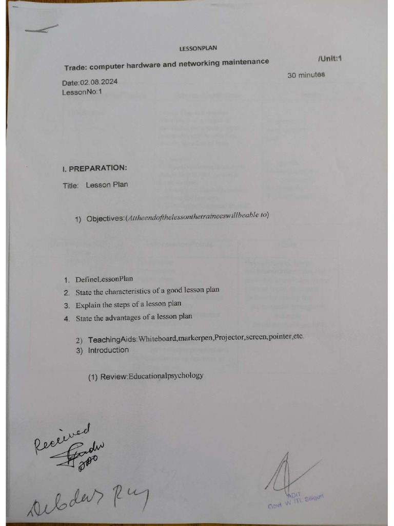 Lesson Plan CHNM TRADE | PDF