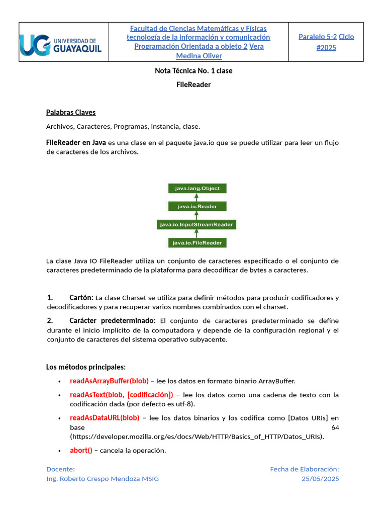 Nota Tecnica 1 | PDF | Archivo de computadora | Java (lenguaje de ...