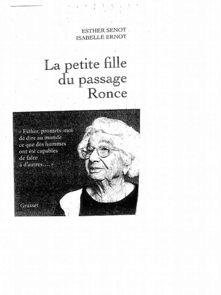 Esther Senot Extrait Livre | PDF