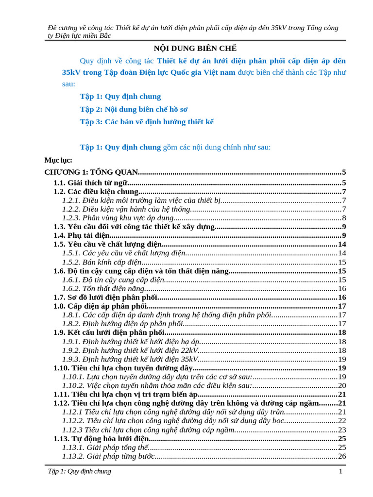 Tap 1. EVN35 Quy Dinh Chung (10.06.2025) | PDF