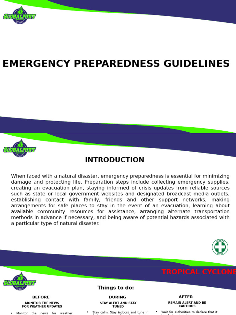 Emergency Preparedness Presentation | PDF | Tsunami | Emergency Evacuation