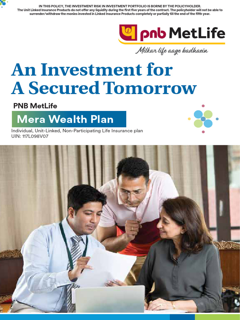 PNB MetLife Mera Wealth Plan Overview | PDF | Insurance | Life Insurance
