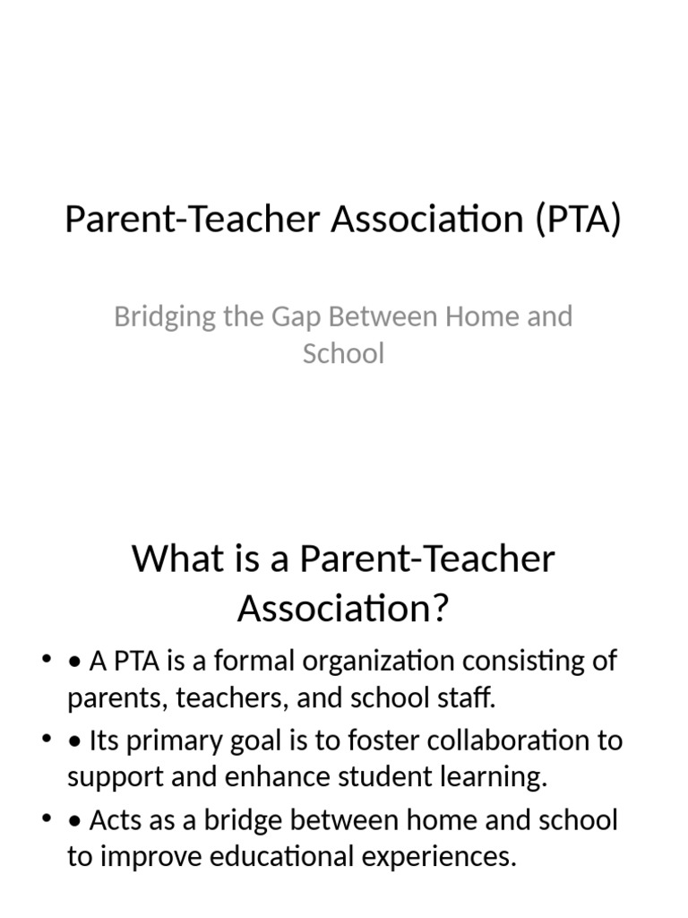 Understanding Parent-Teacher Associations | PDF | Learning