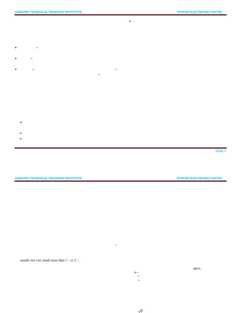 Power Electronics Topic 1-2 | PDF | Diode | Bipolar Junction Transistor