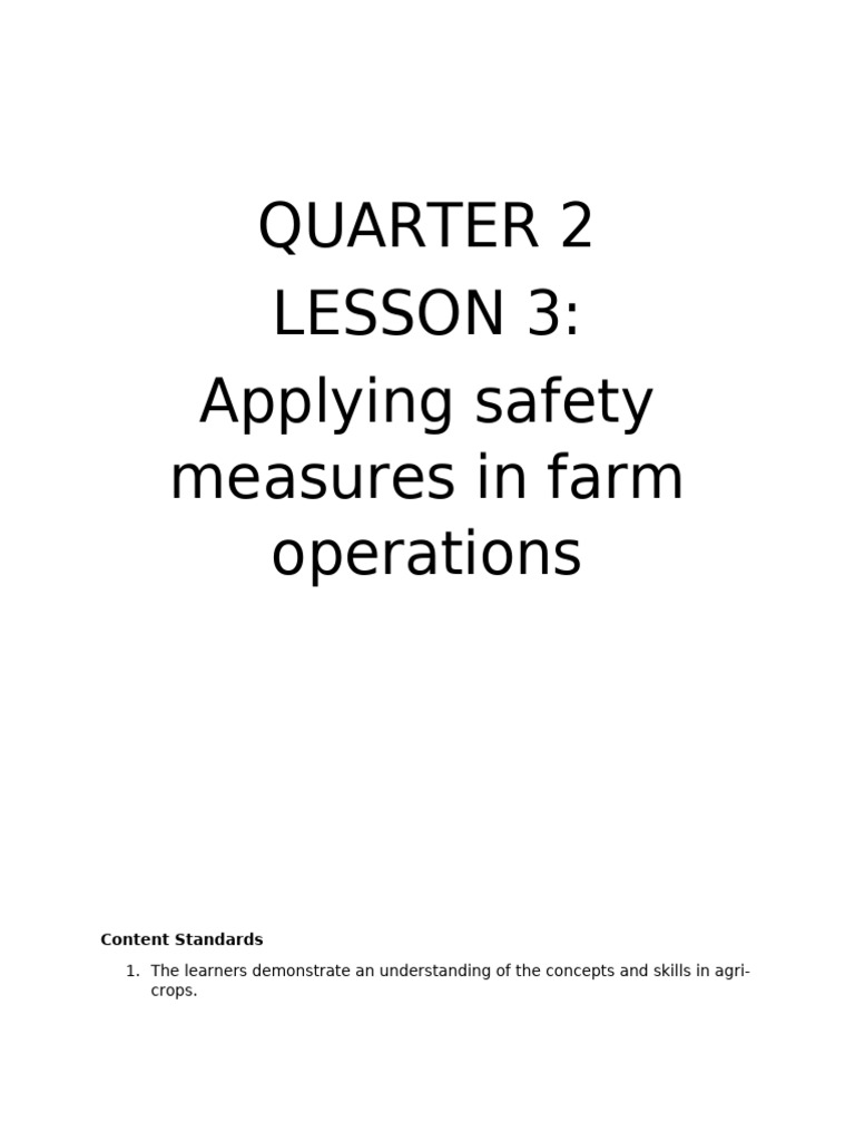 Quarter 2 Lesson 3 | PDF