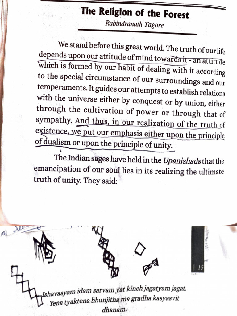 Tagore's Vision of Unity in Nature | PDF | Rama | Sita
