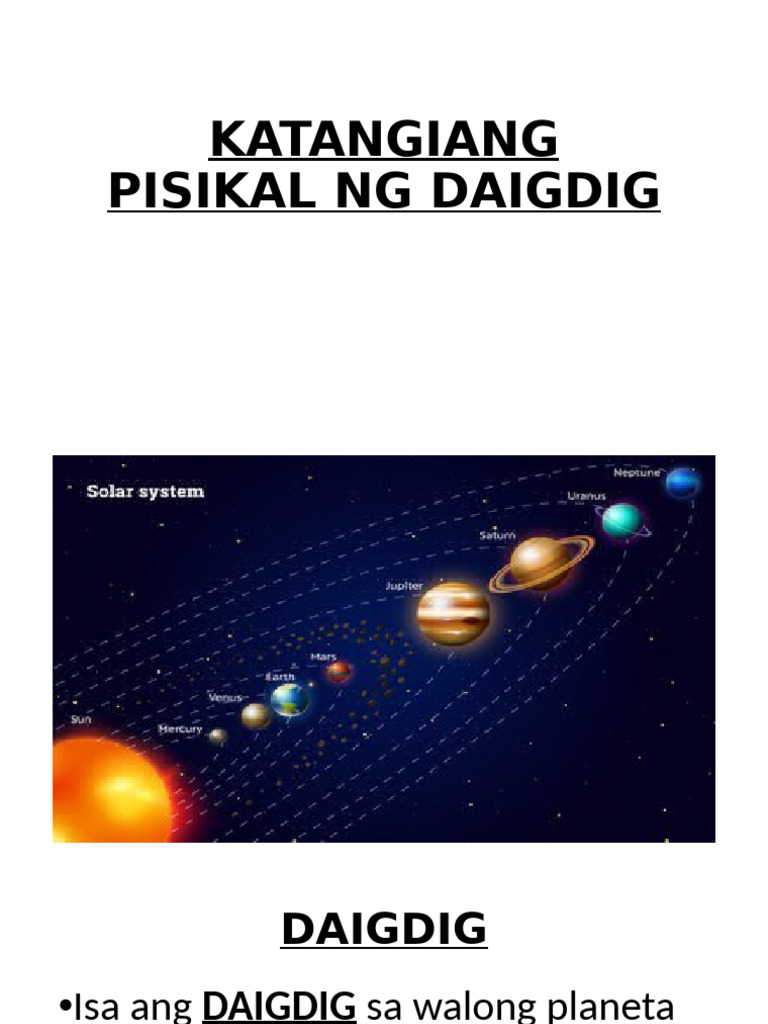 Katangiang Pisikal NG Grade 8 | PDF