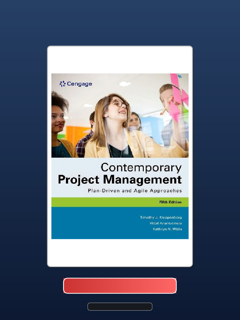Immediate Access Contemporary Project Management PlanDriven and Agile ...