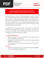 LUANAR 2025/2026 Admission Guide | PDF | High School Diploma | Bachelor ...