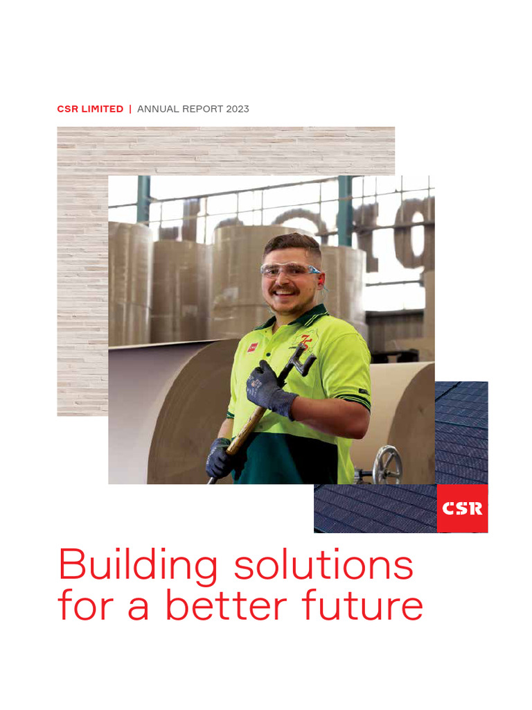 2023 CSR Limited Annual Report | PDF | Corporate Social Responsibility ...