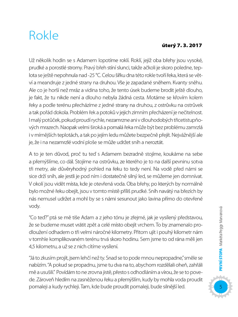Ukázka Z Knihy Rokle | PDF