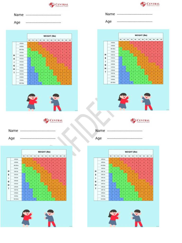 BMI Card | PDF