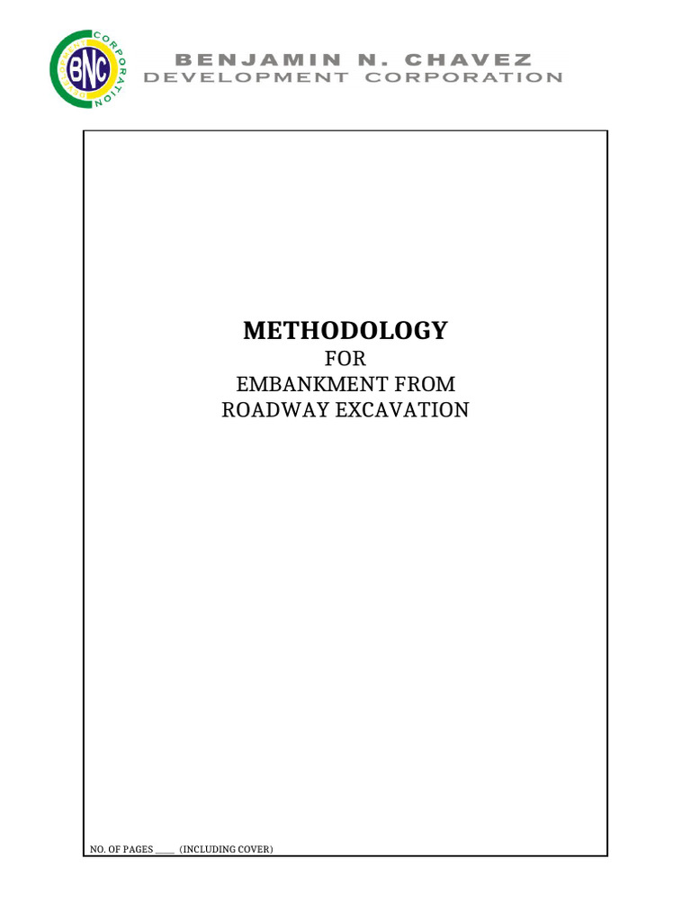 Roadway Embankment Construction Methodology | PDF | Loader (Equipment)