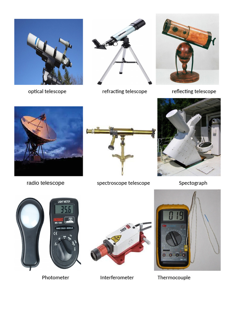 Optical Telescope Refracting Telescopereflecting Telescope | PDF