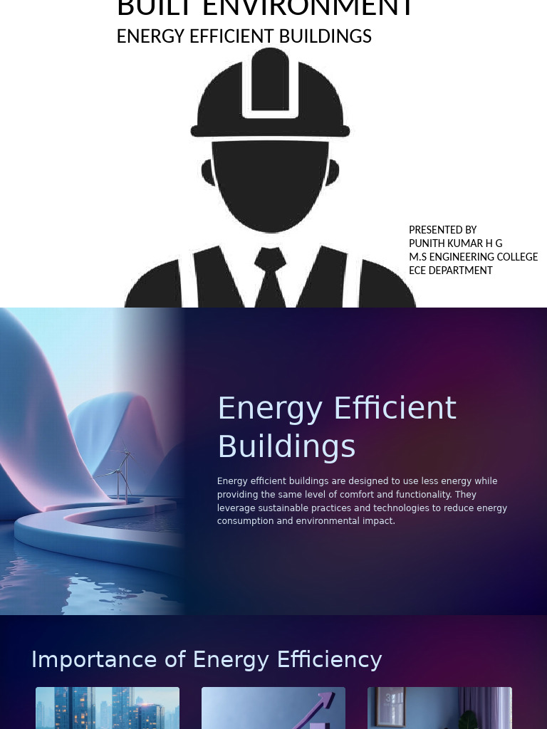 Benefits of Energy-Efficient Buildings | PDF | Efficient Energy Use ...