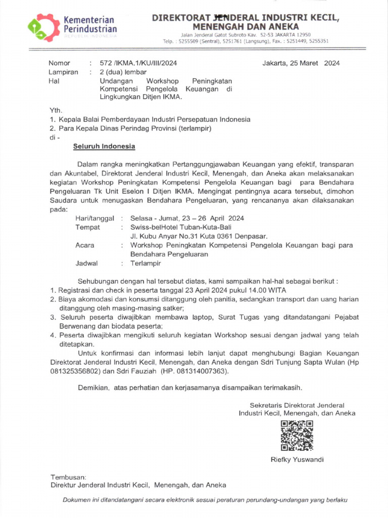 Undangan Workshop_001 (1) | PDF