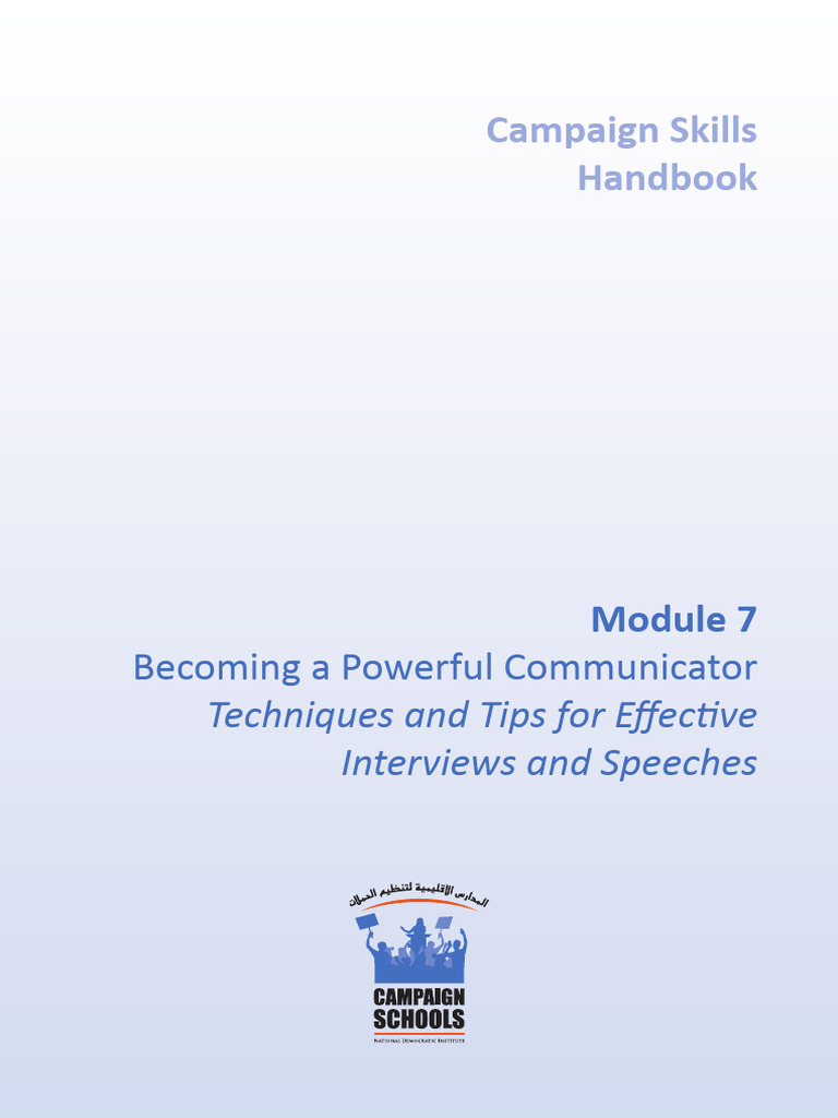 Module 7 - Becoming A Powerful Communicator - EN | PDF | Communication ...