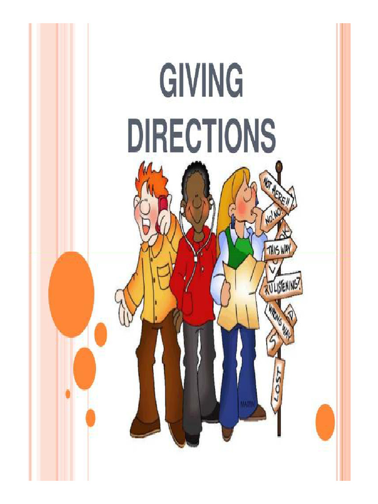 Asking and Giving Direction | PDF