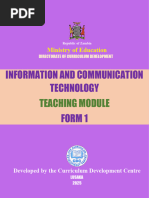 Form 1 ICT Notes and Exercises | PDF | Computer Data Storage | Solid ...