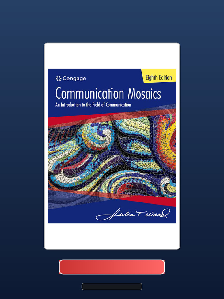 Immediate Access Communication Mosaics An Introduction To The Field of ...