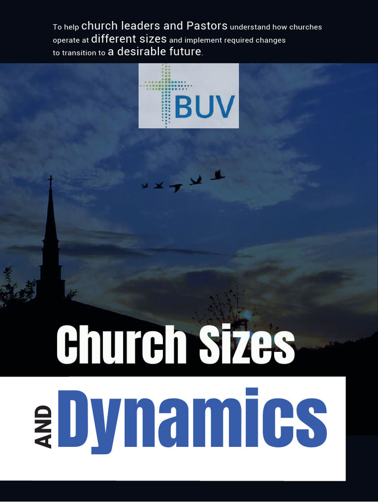 Understanding Church Size Dynamics | PDF | Leadership | Clergy