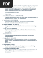 Indian History Notes | PDF