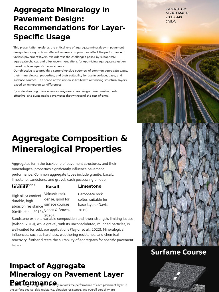 23ceb0a43 Te Assignment | PDF | Road Surface | Construction Aggregate