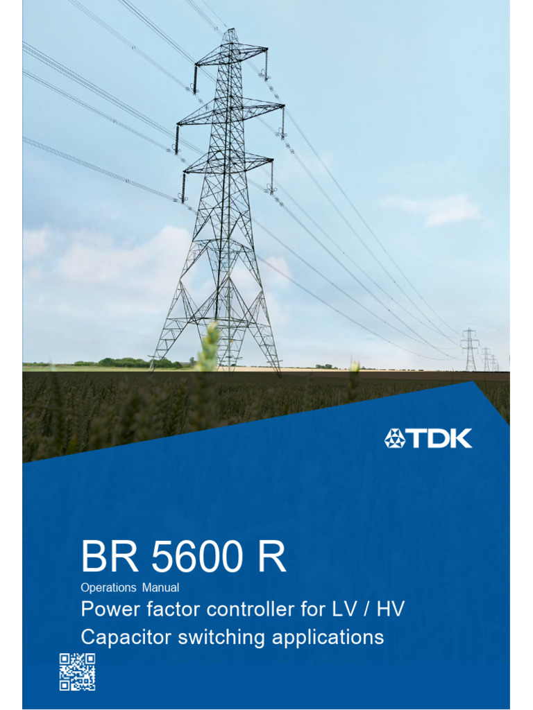 BR 5600 R Operations Manual | PDF | Capacitor | Relay